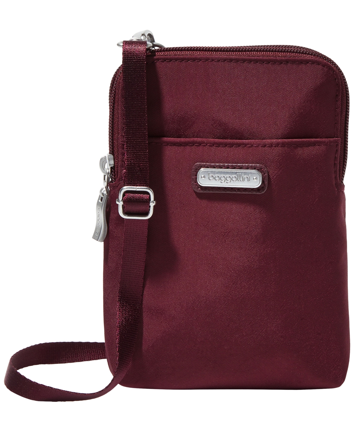 Click here for Take Two Rfid Bryant Crossbody - Dark Cherry prices