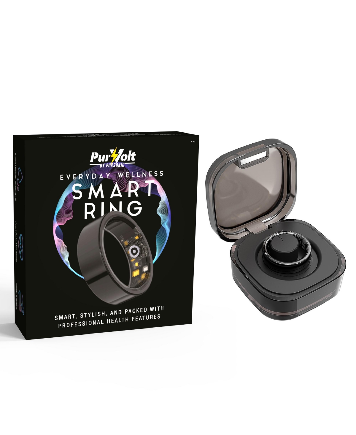 Click here for Pursonic Everyday Wellness Smart Ring – Sle... prices