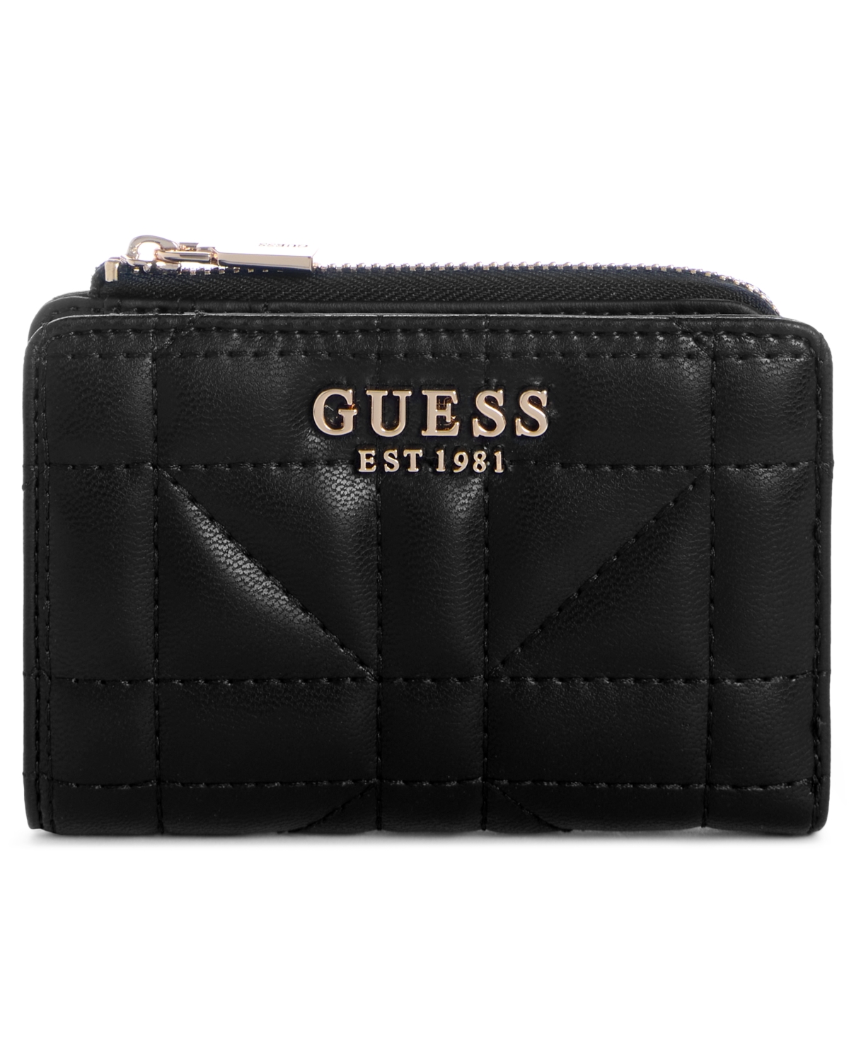 Click here for Guess Edita Slg Zip Around Card Case - Black prices