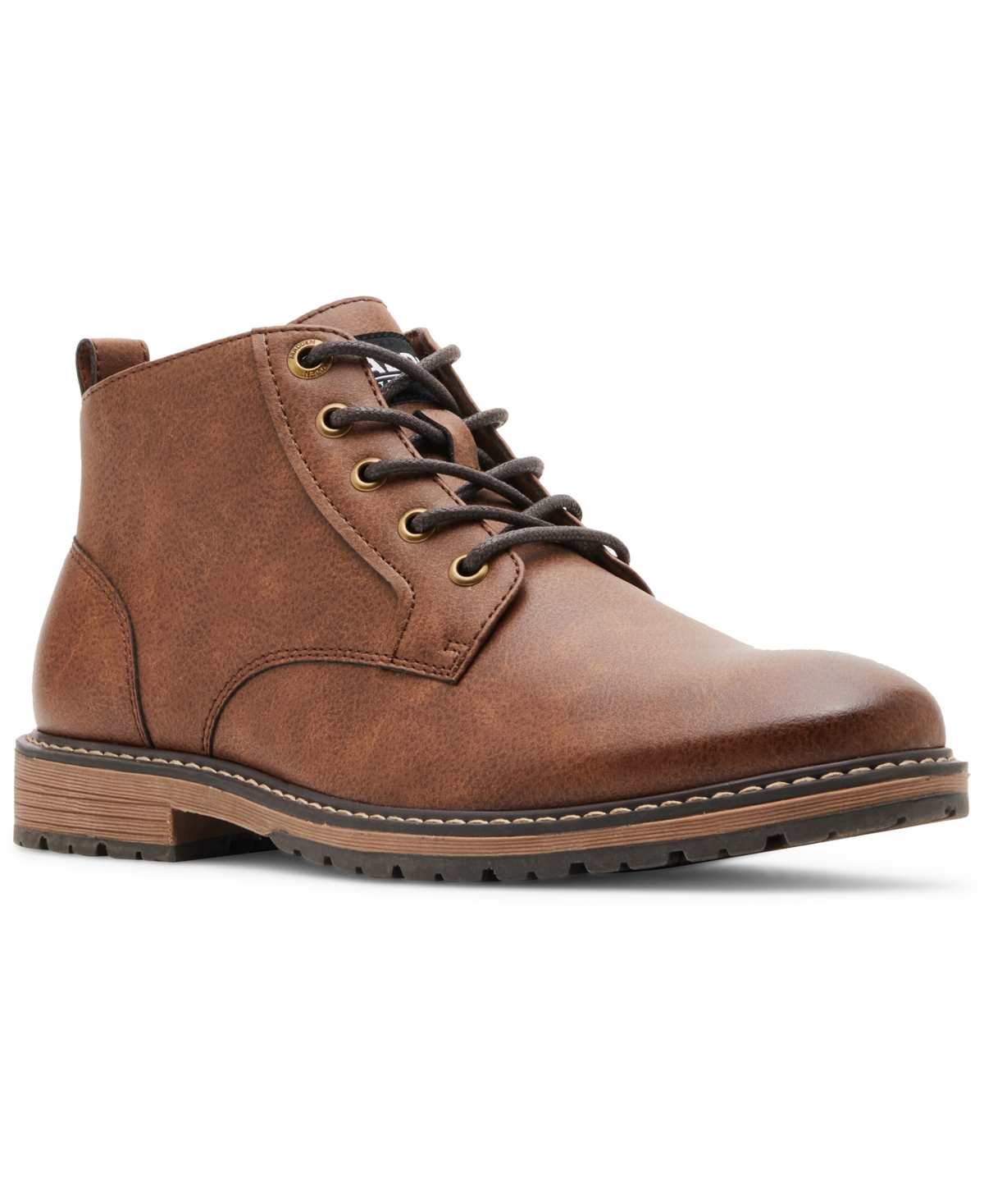 Click here for Steve Madden Mens Tradestar Lace Up Boots - Brown... prices