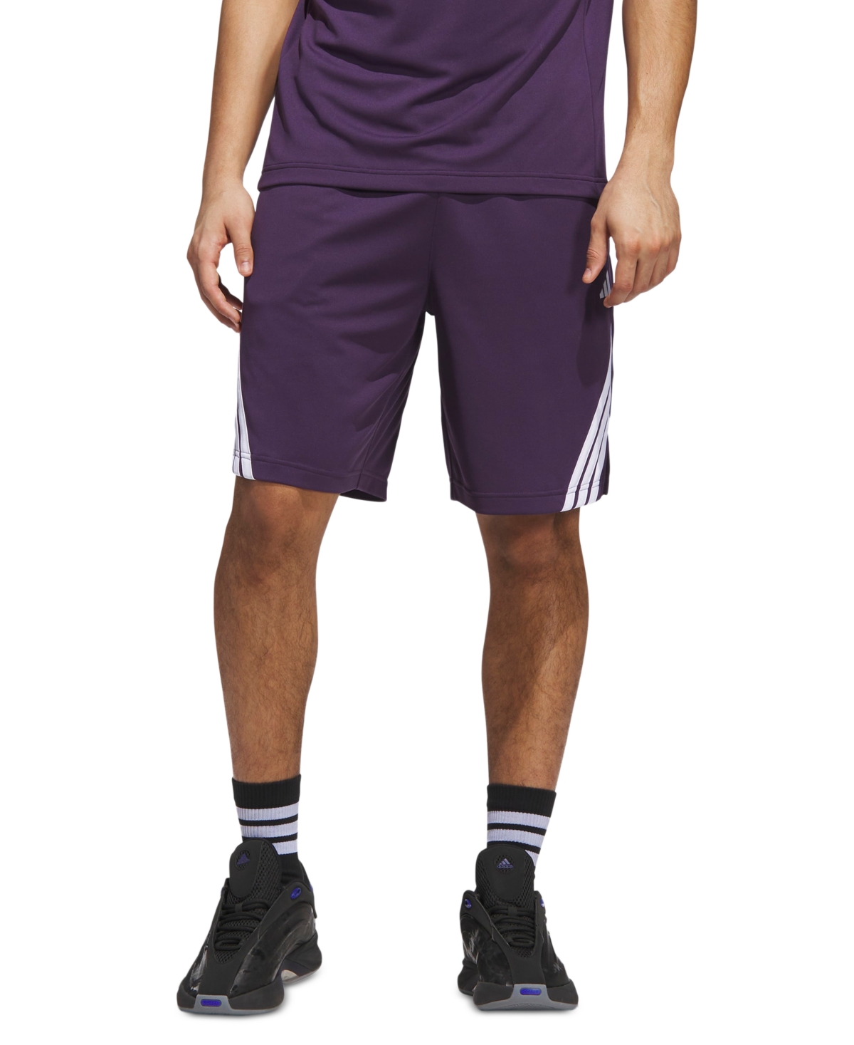 Click here for adidas Mens Three-Stripes Legends Basketball Short... prices