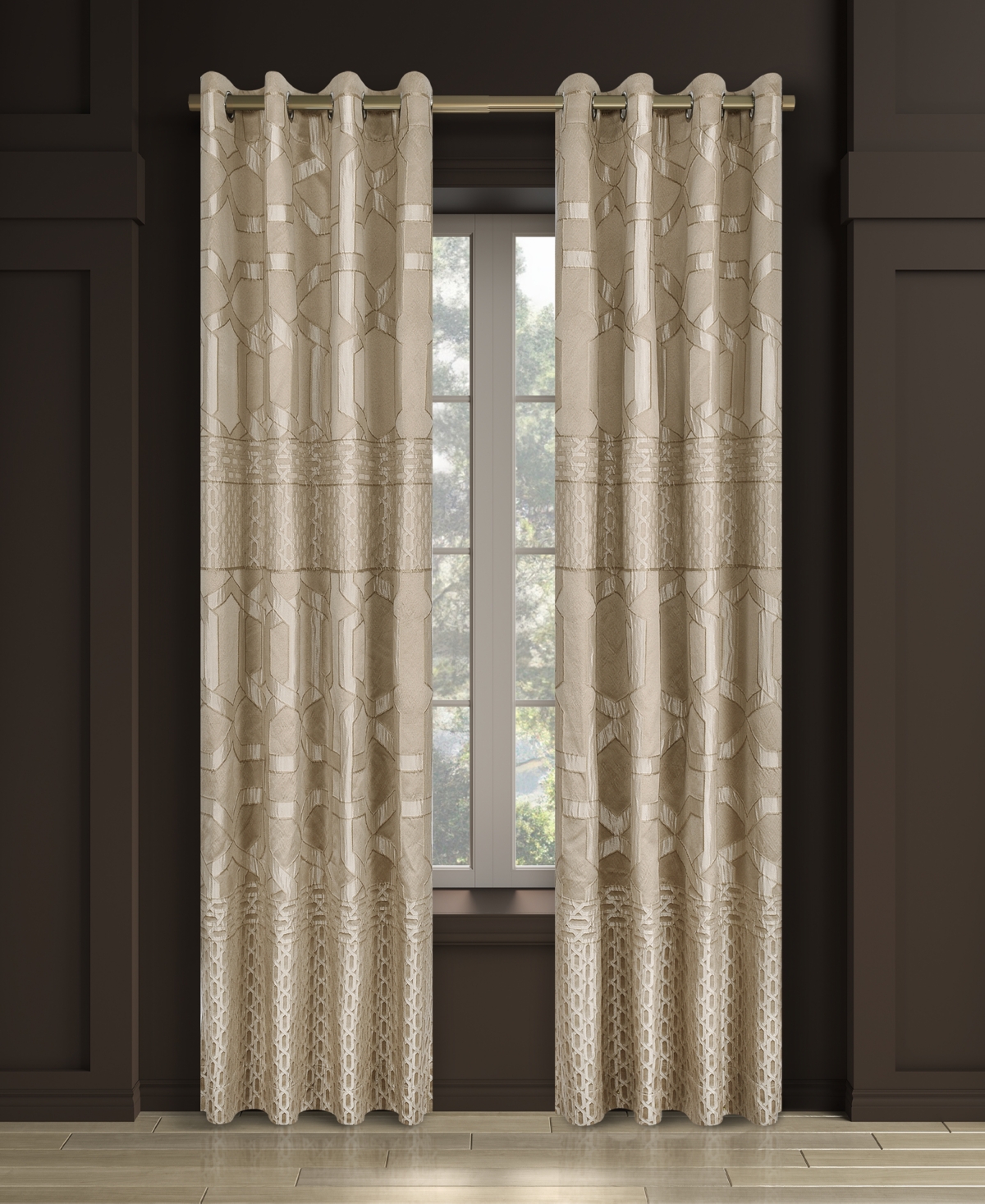 Click here for Royal Court Olympus Grommet Panel Pair  50 x 84 -... prices