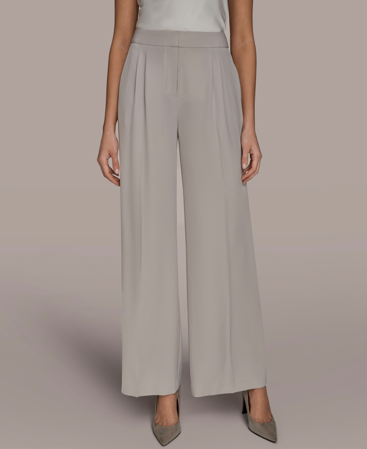 Click here for Donna Karan New York Womens Wide-Leg Pants - Vapor prices