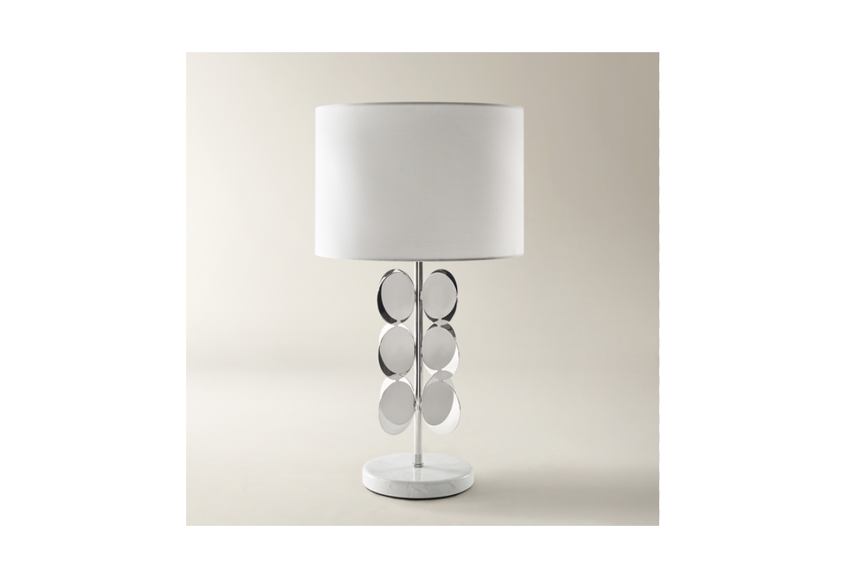 Click here for Z Gallerie Orion Table Lamp - Silver prices