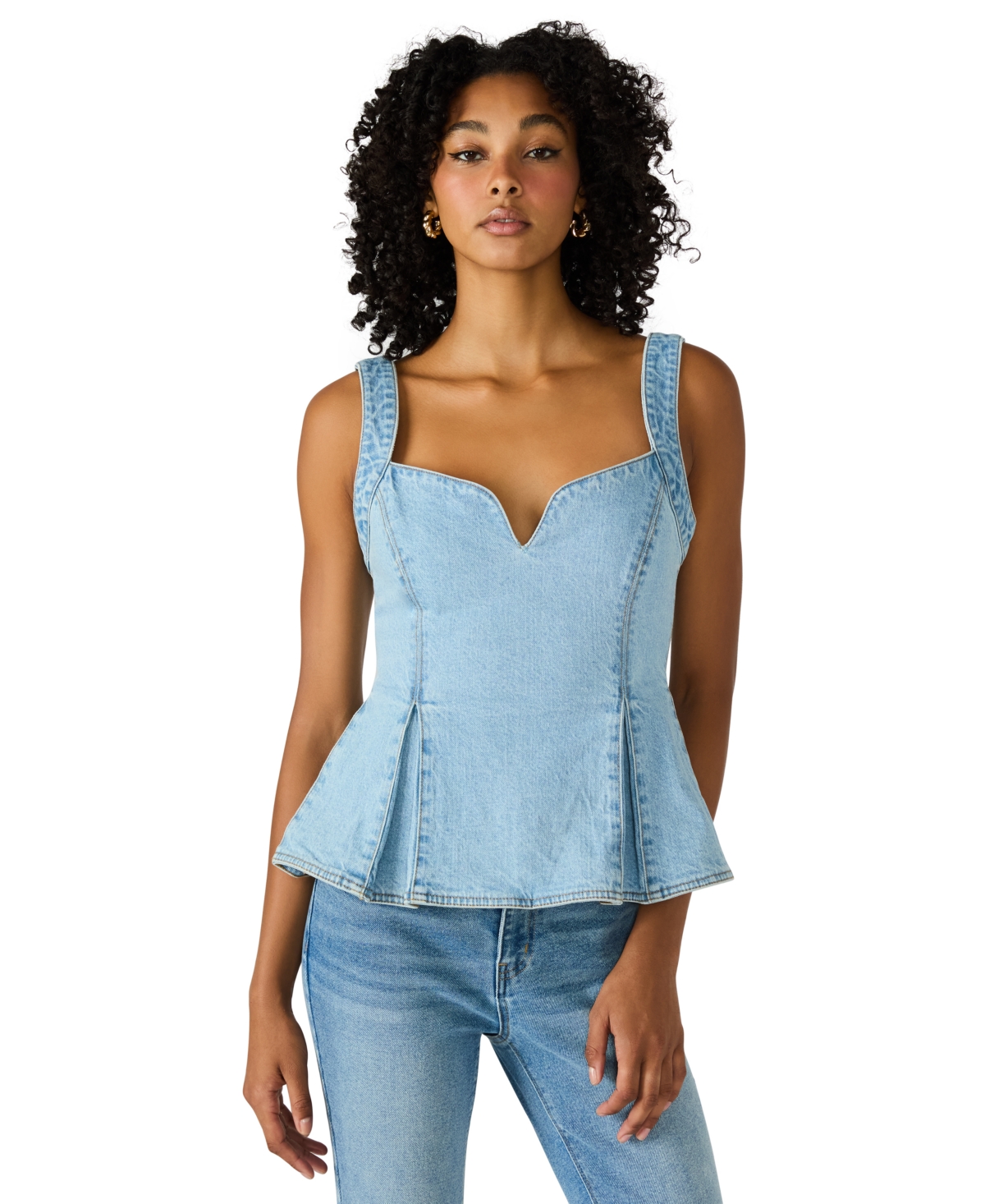 Click here for Steve Madden Womens Zenia Sleeveless Top - Del Ray... prices