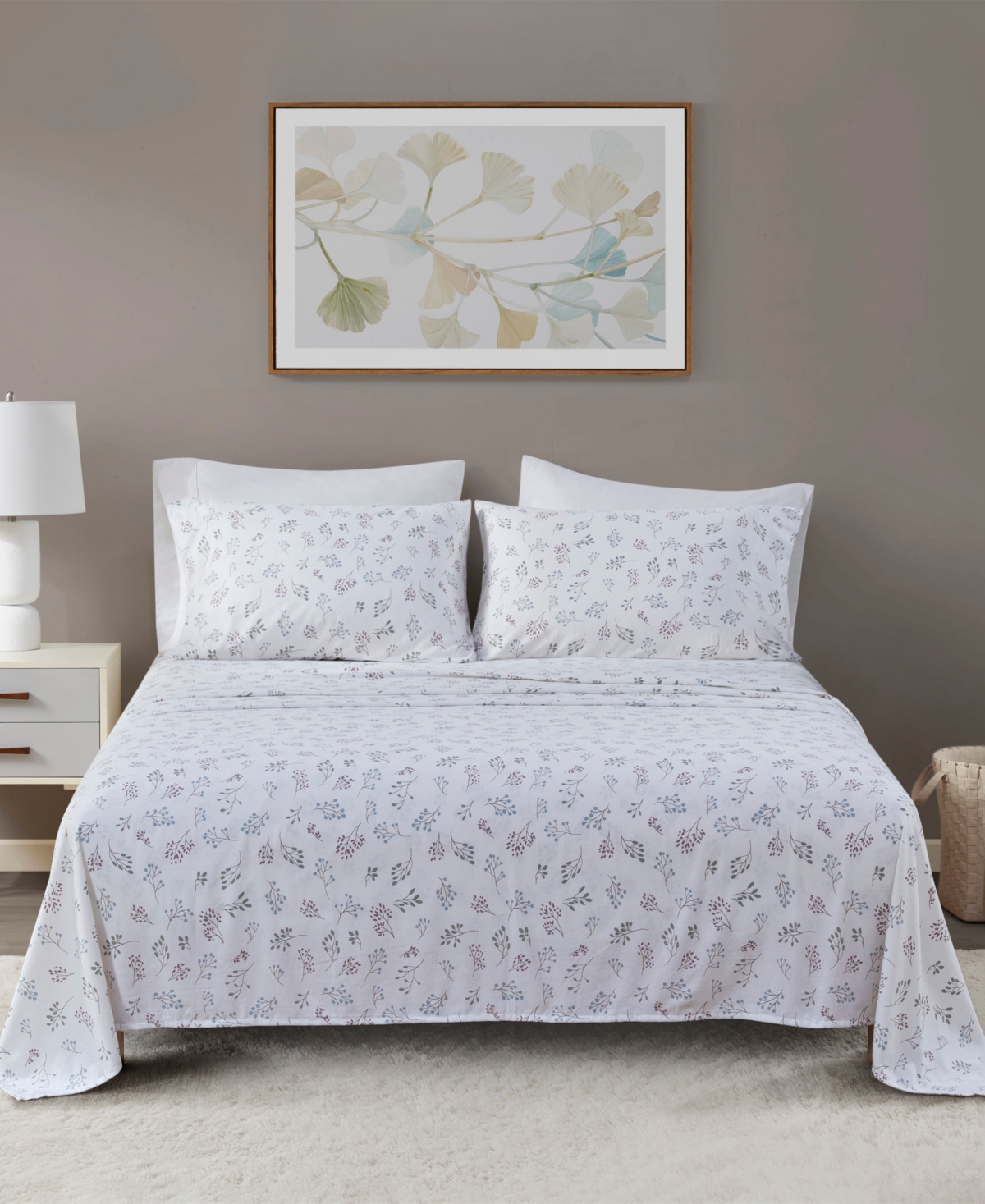 Click here for Madison Park Novelty Printed Cotton Flannel 4-Pc.... prices