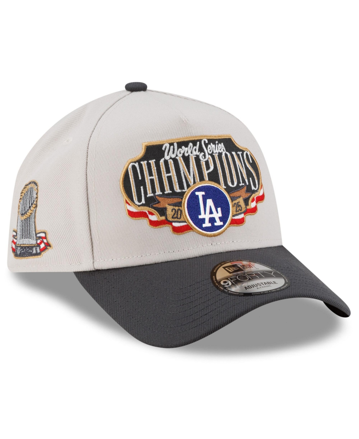 Click here for New Era Mens Cream/Charcoal Los Angeles Dodgers 20... prices