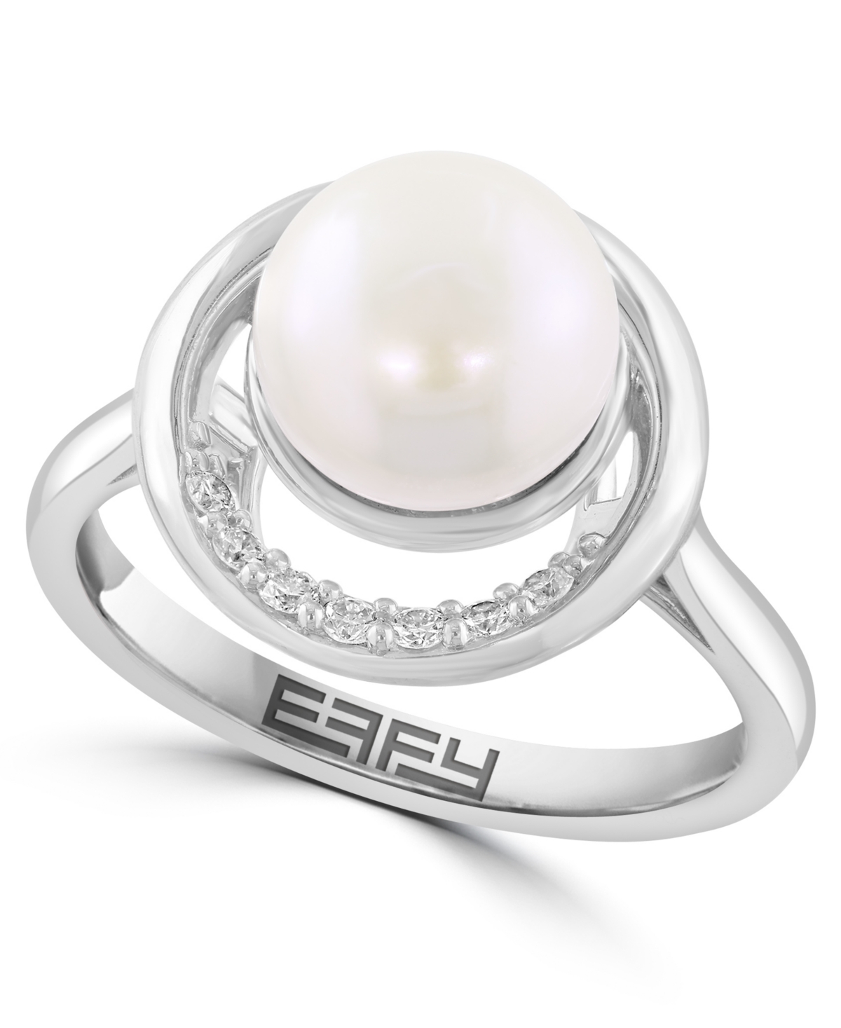 Click here for Effy Collection Freshwater Pearl (9mm) & White Dia... prices