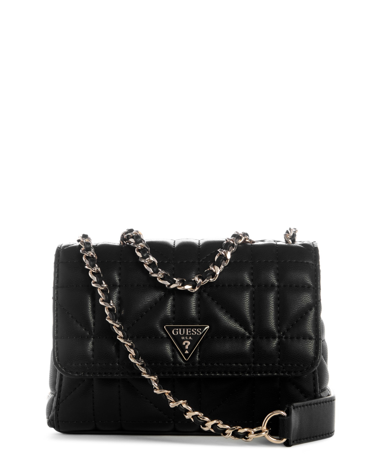 Click here for Guess Edita Mini Convertible Crossbody Bag - Black prices