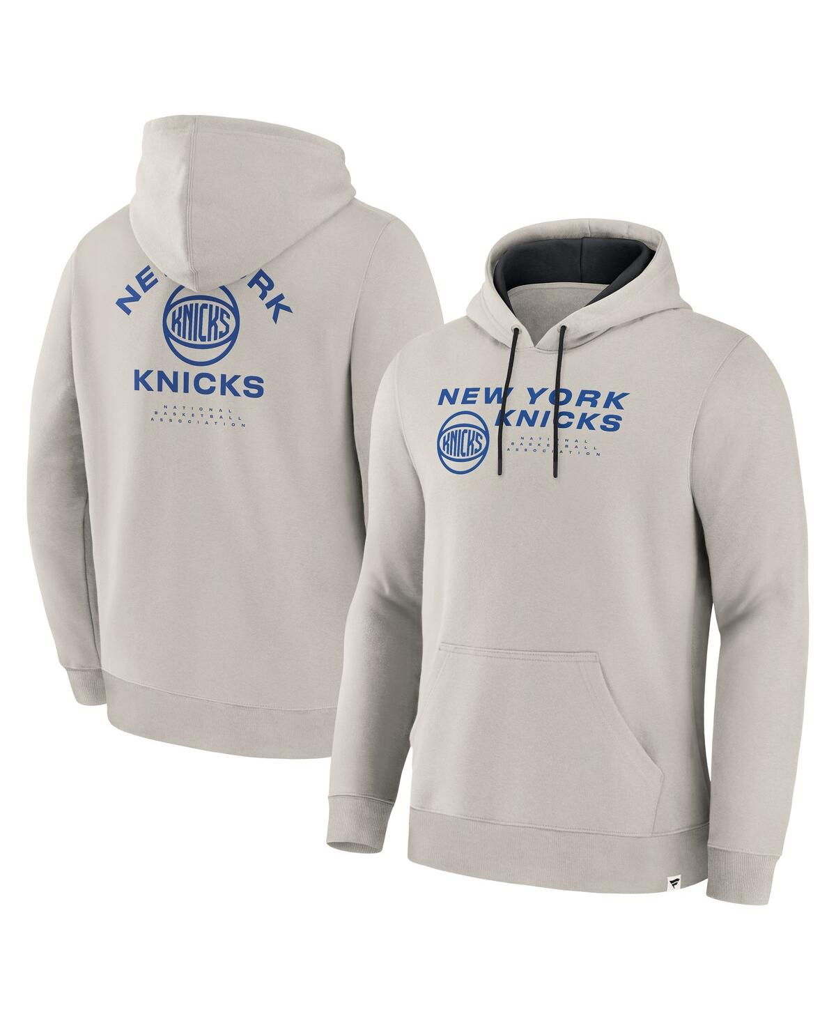 Click here for Fanatics Mens Cream New York Knicks Crossover Coll... prices