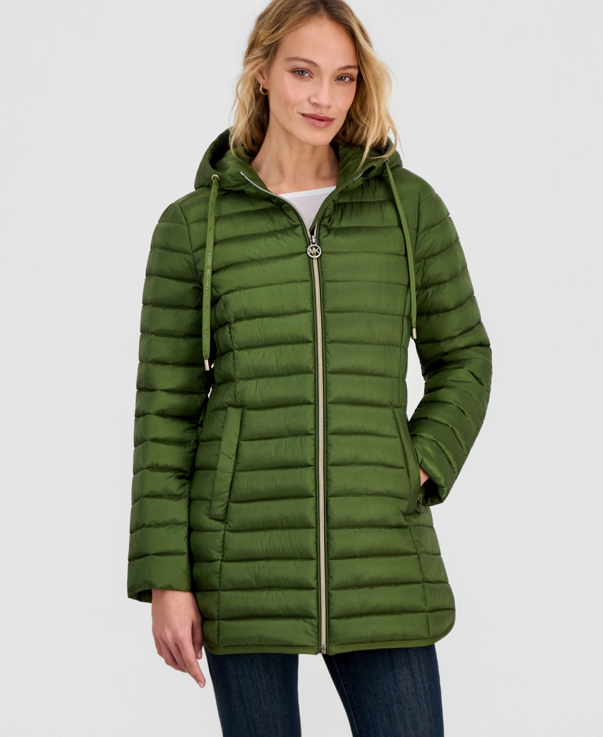 Click here for Michael Kors Womens Packable Hooded Puffer Coat -... prices