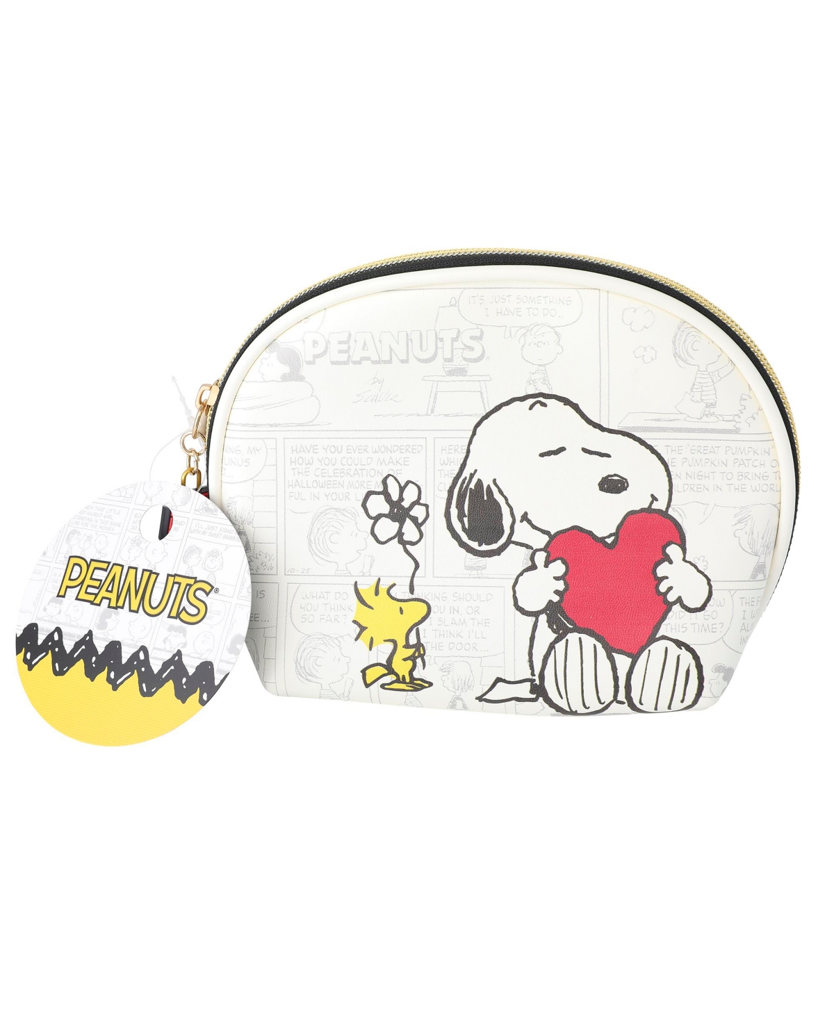 Click here for Peanuts Snoopy Cosmetic Bag Set  Zip Pouch  Comic... prices