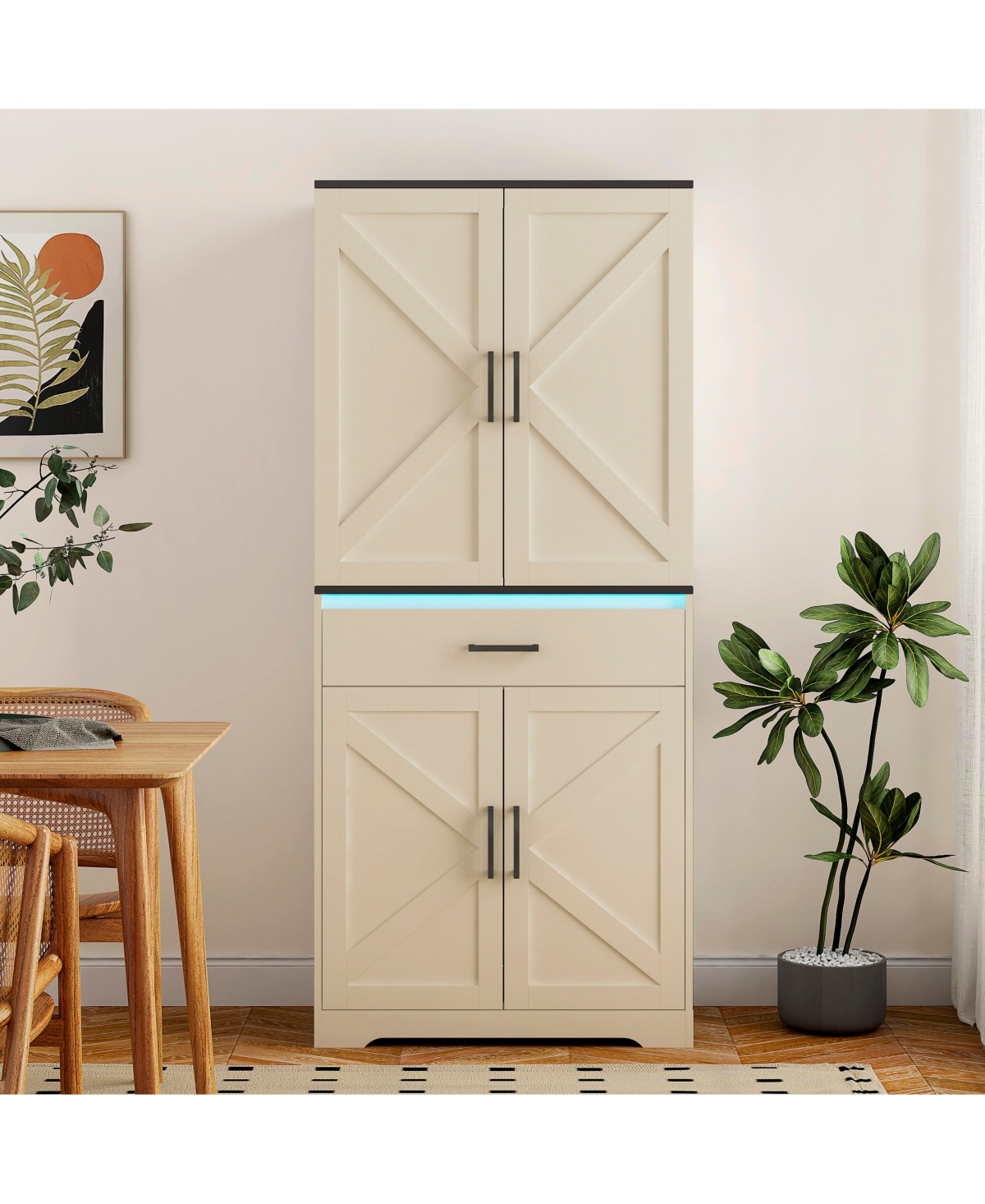 Click here for Casainc Modern Wooden Cabinet with Sturdy Frame  L... prices