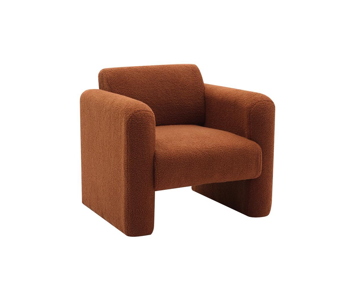 Click here for Casainc Modern Lambskin Chair Padded Reading Armch... prices