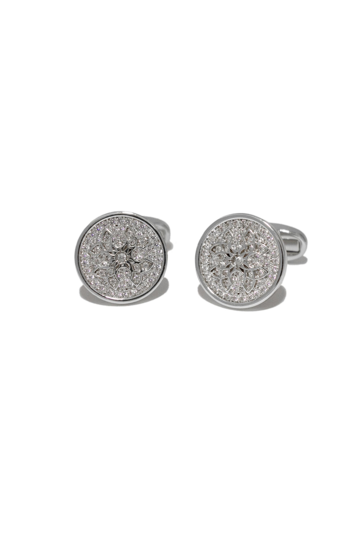 Click here for Classicharms Constantine Regal Round Cufflinks - S... prices