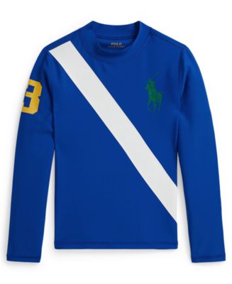 Polo Ralph Lauren Boys 8-20 Big Pony Performance Rash Guard - Macy's