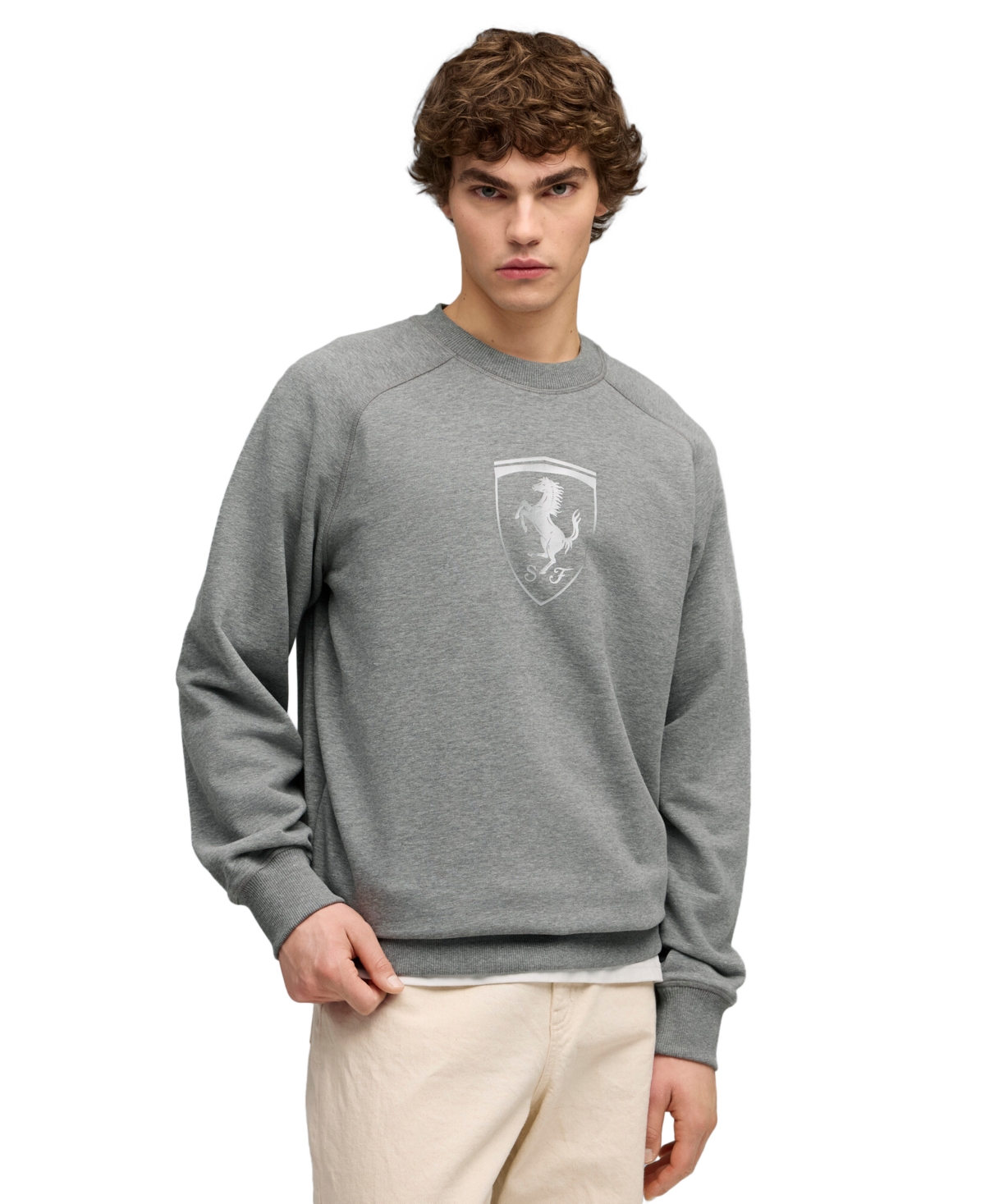 Click here for Puma Mens Sportswear Shield Crewneck Sweatshirt -... prices