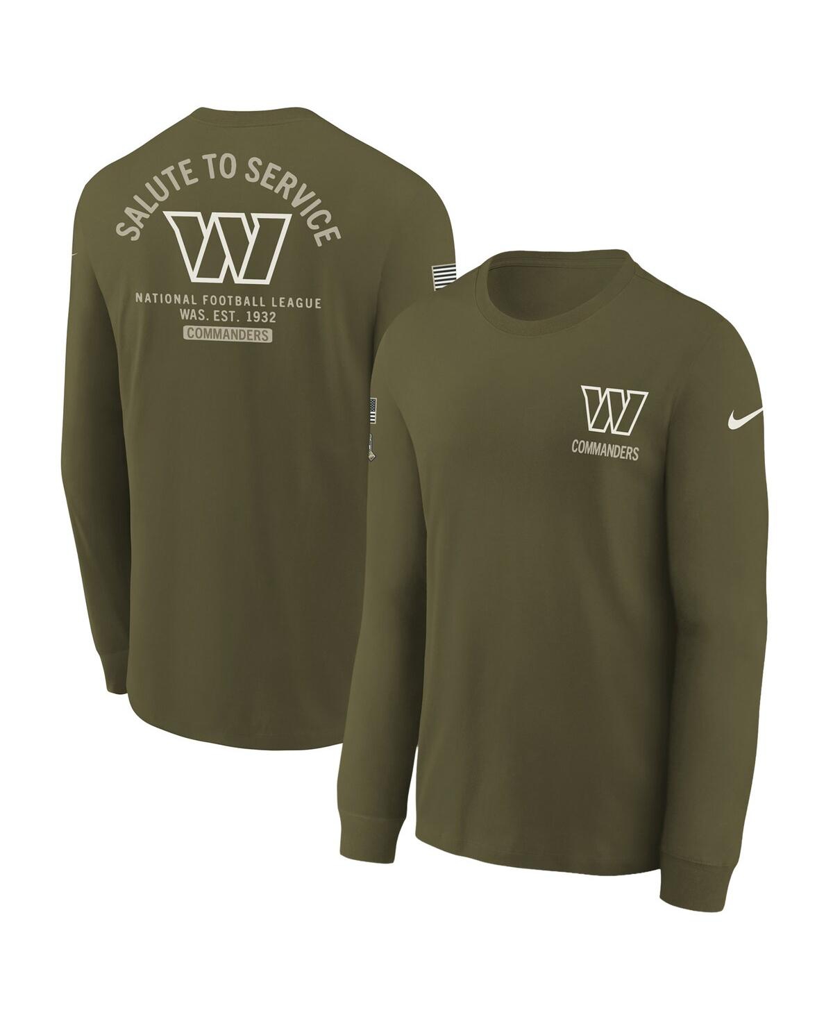 Click here for Nike Big Boys and Girls Olive Washington Commander... prices