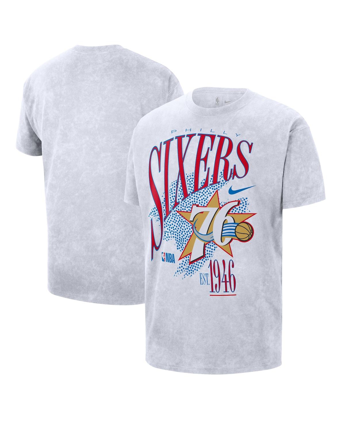 Click here for Nike Mens and Womens White Philadelphia 76ers Clas... prices