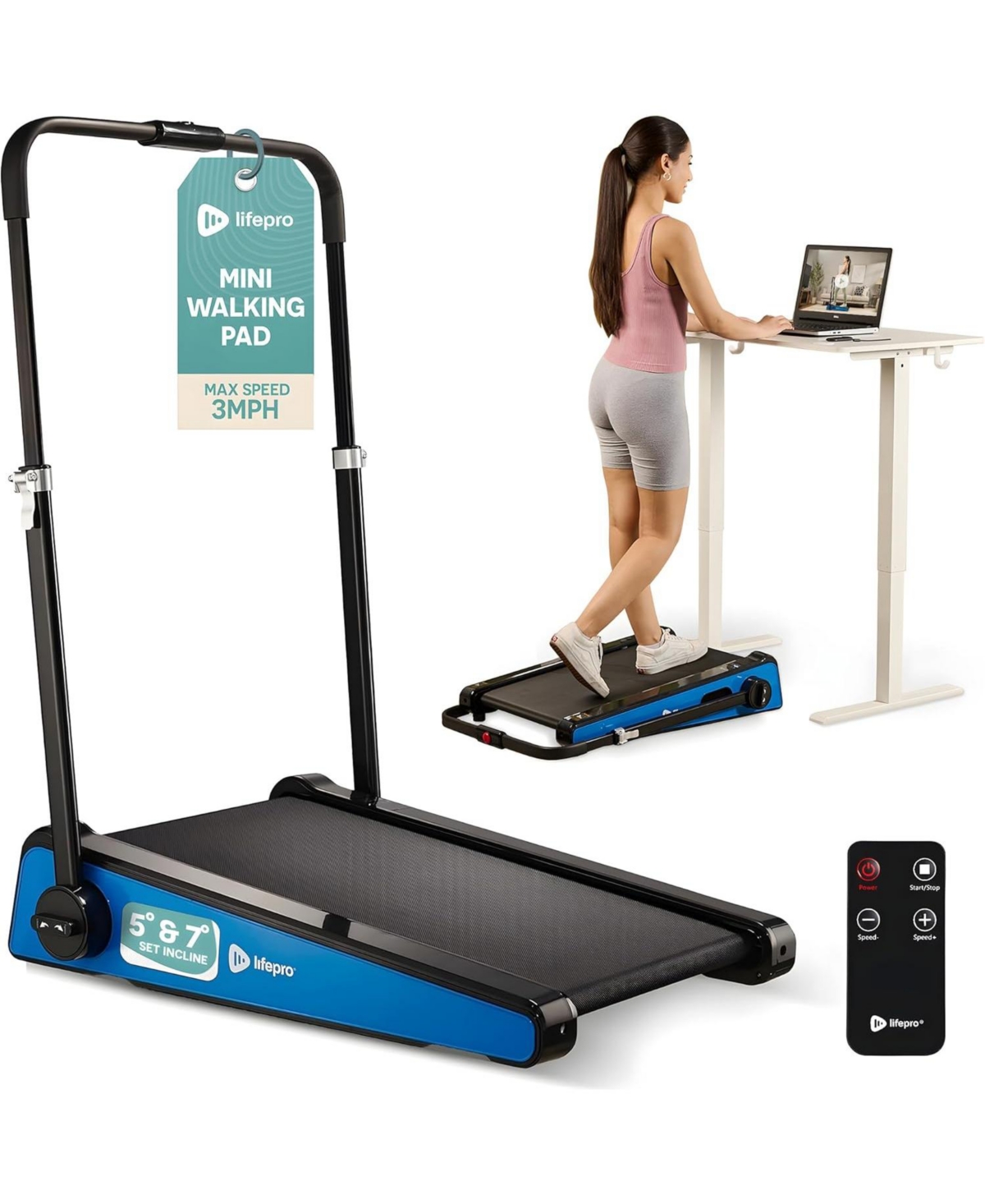 Click here for LifePro Smallest Portable Mini Walking Pad with Ad... prices