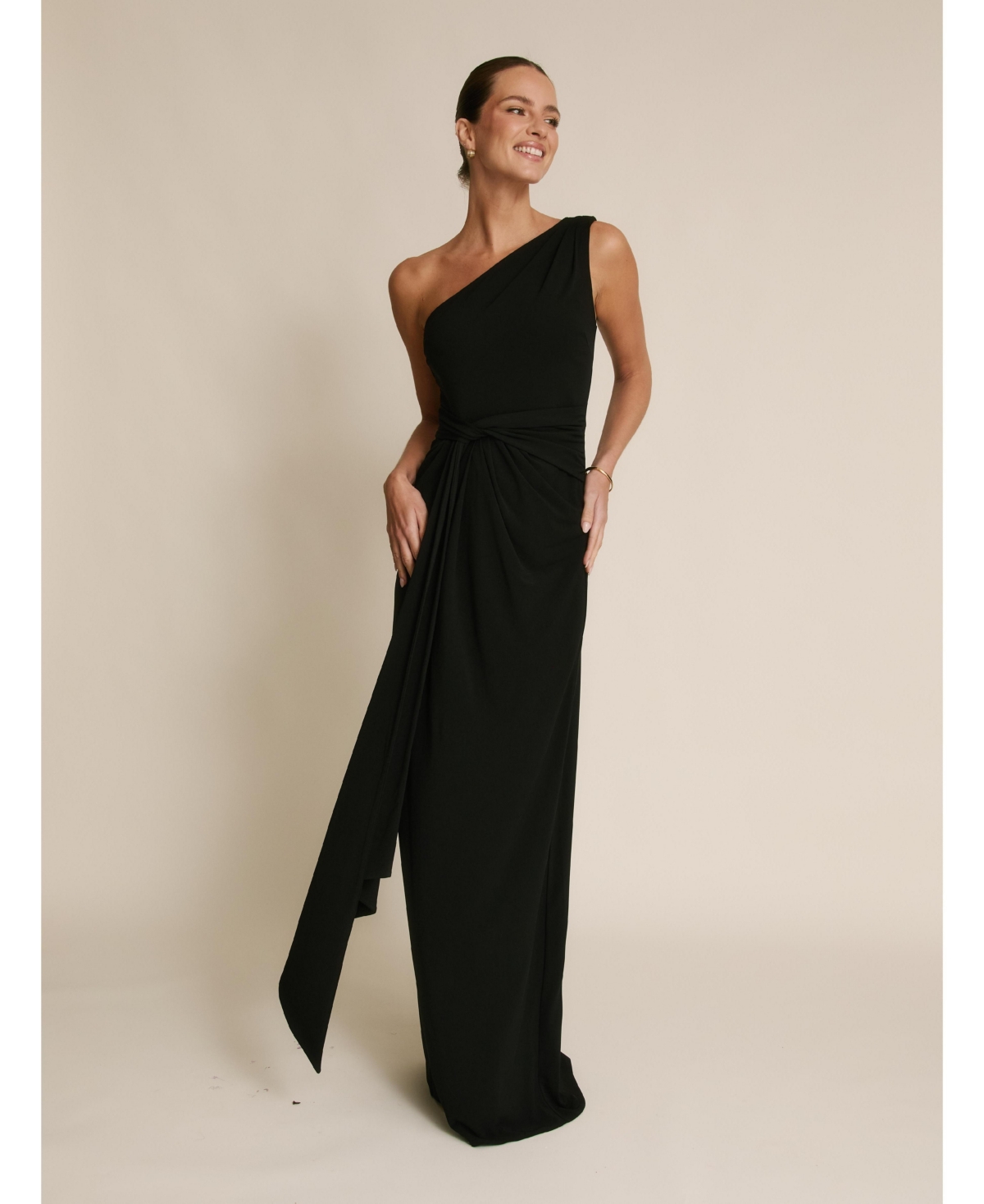 Click here for Six Stories Womens One Shoulder Drape Stretch Brid... prices