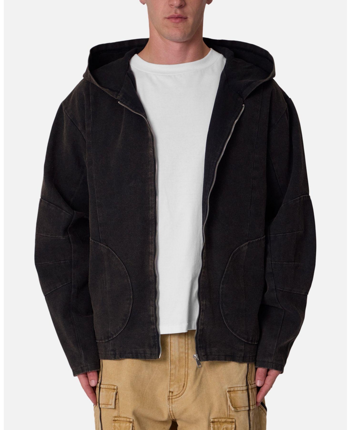 Click here for mnml Mens Seamed Zip-Up Hoodie prices