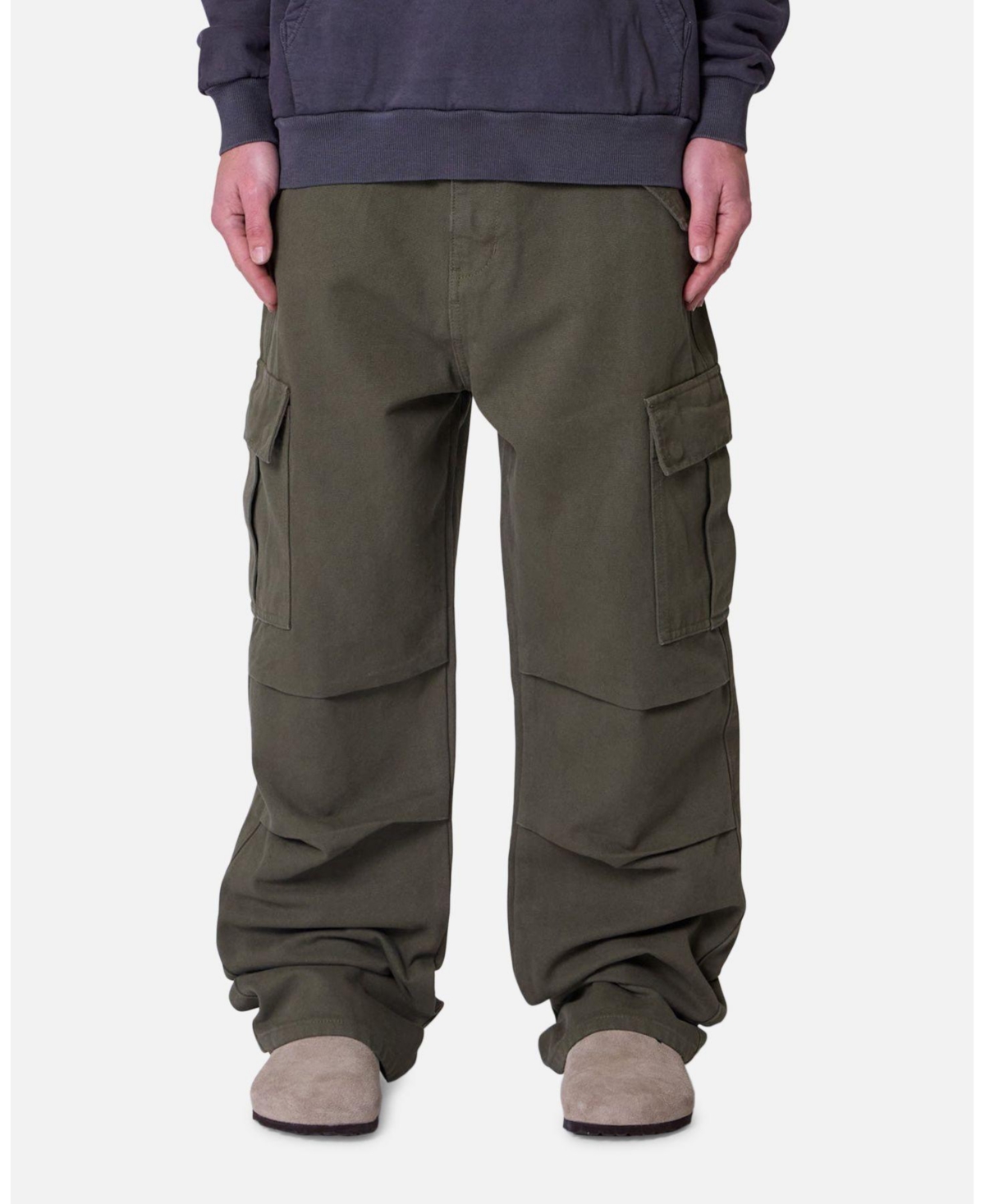 Click here for mnml Mens Ultrabaggy Extended Knee Denim prices