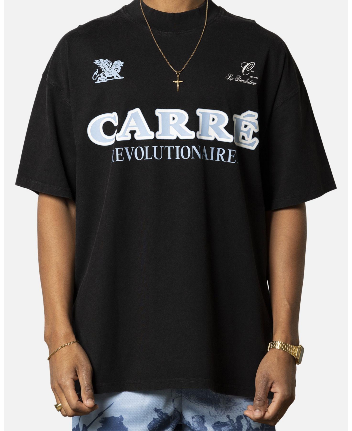 Click here for Carre Mens Formula Oversized T-Shirt prices