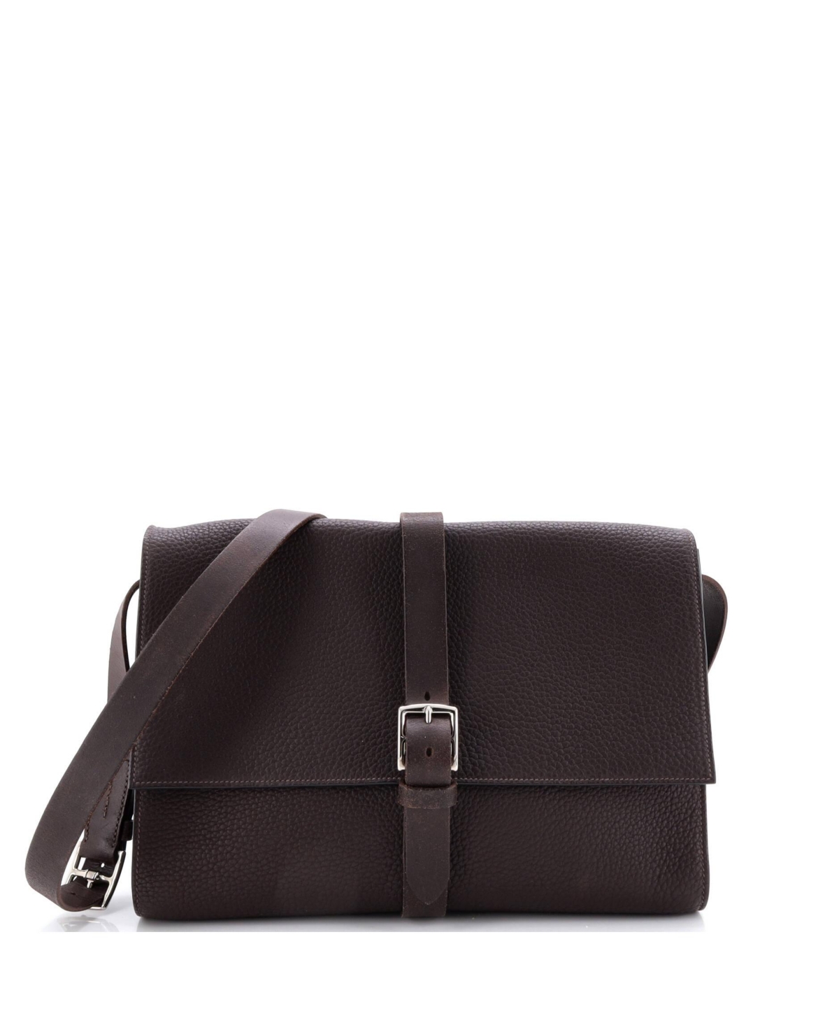 Click here for Pre-Owned Hermes Etriviere Ii Messenger Fjord - Br... prices