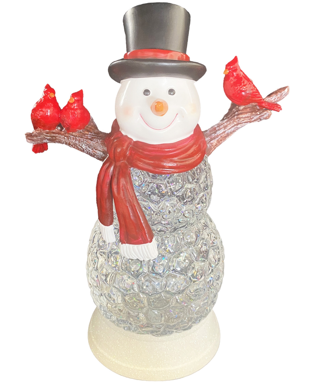 Click here for Santas Workshop 10 Led Snowman and Cardinal - Red prices