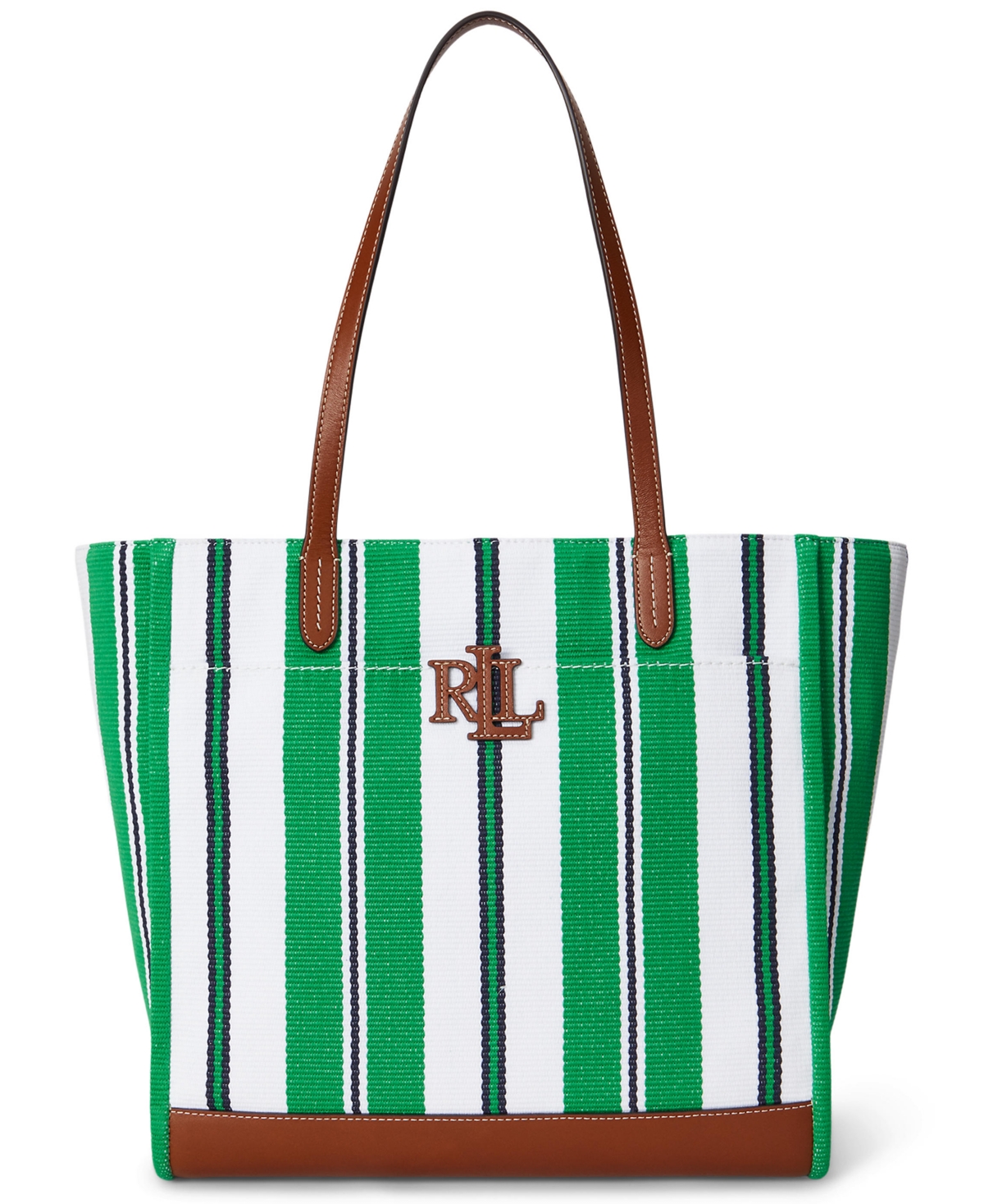 Click here for Lauren Ralph Lauren Cameryn Large Striped Jacquard... prices