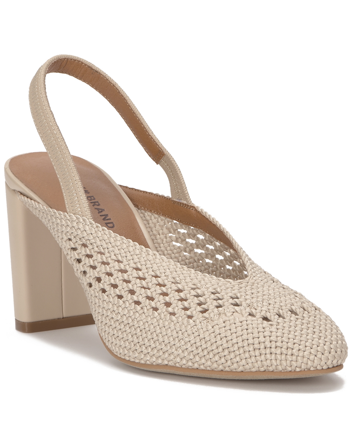 Click here for Lucky Brand Womens Melony Woven Slingback Pumps -... prices