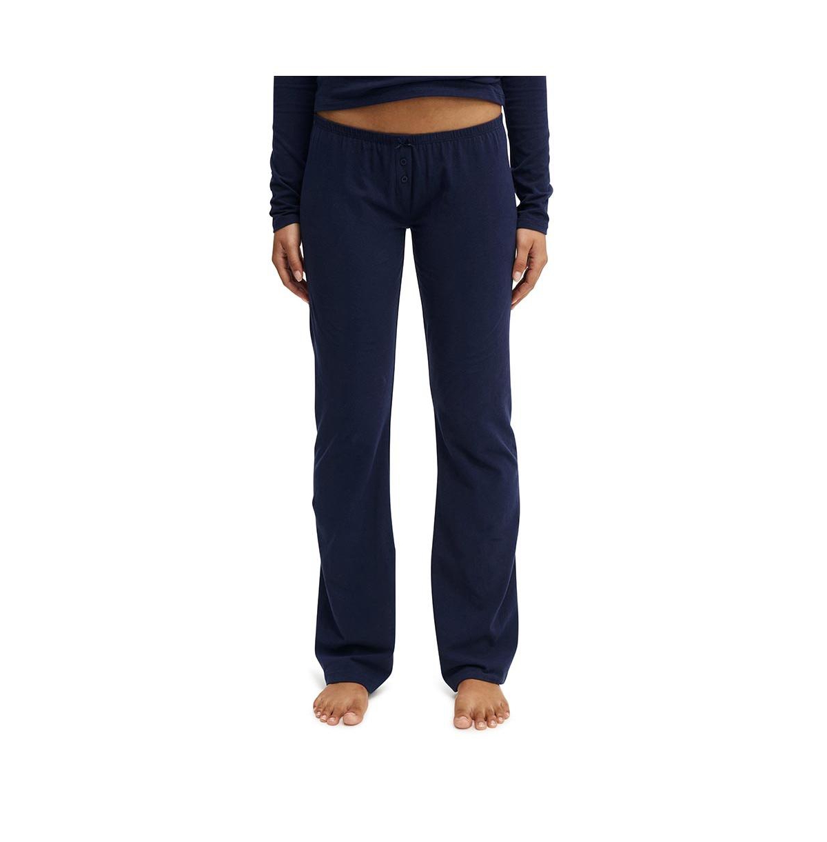 Click here for Cotton On Womens Dreamy Soft Flare Pant - Navy vis... prices