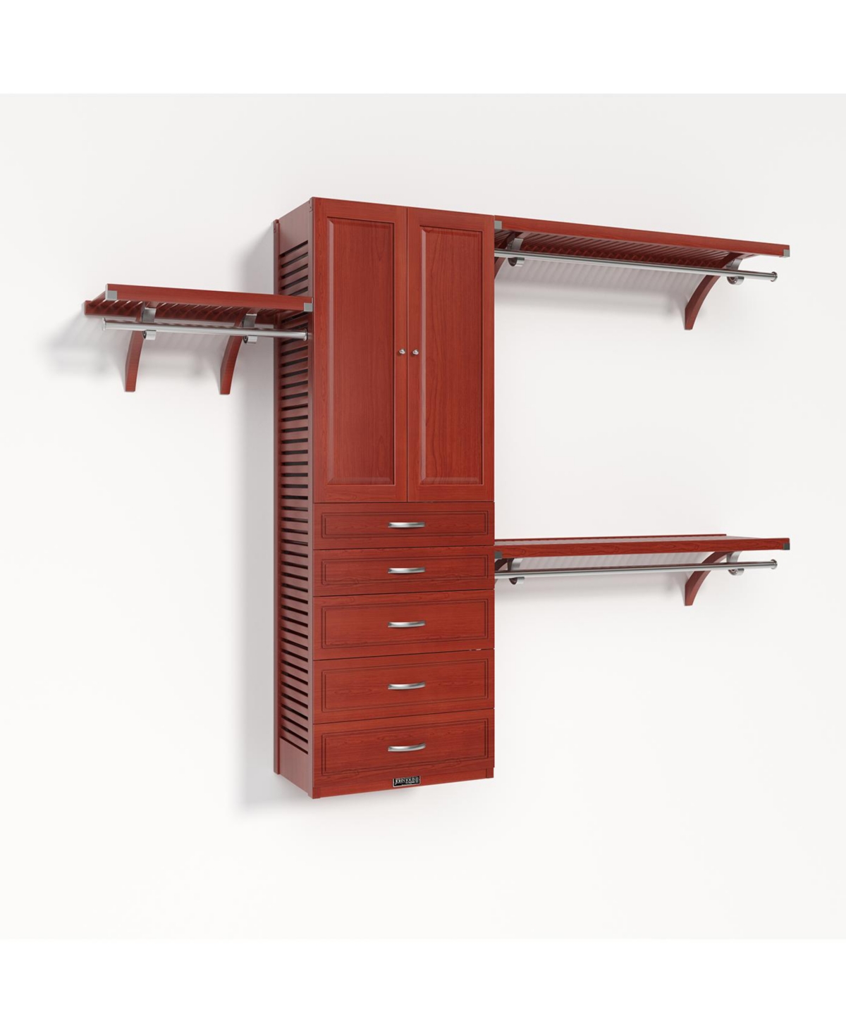 Click here for Solid Wood Walk-In Closet Organizer with 5 Drawers... prices