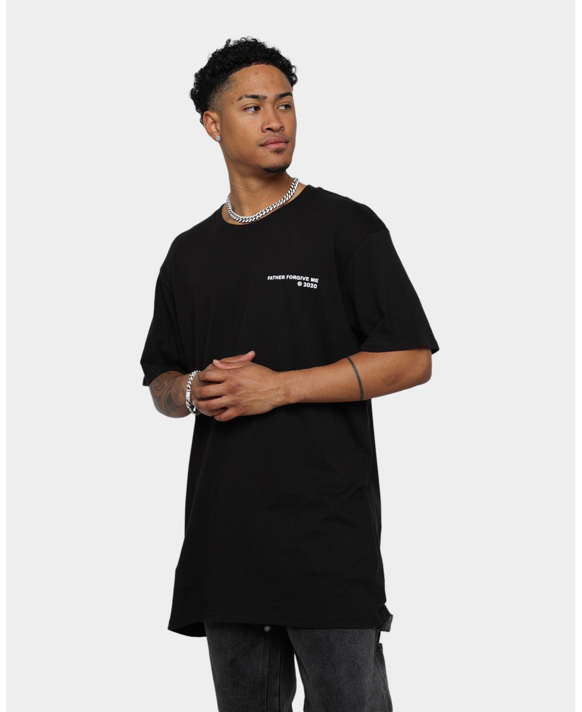 Click here for Father Forgive Me Mens 2020 T-Shirt - Black prices