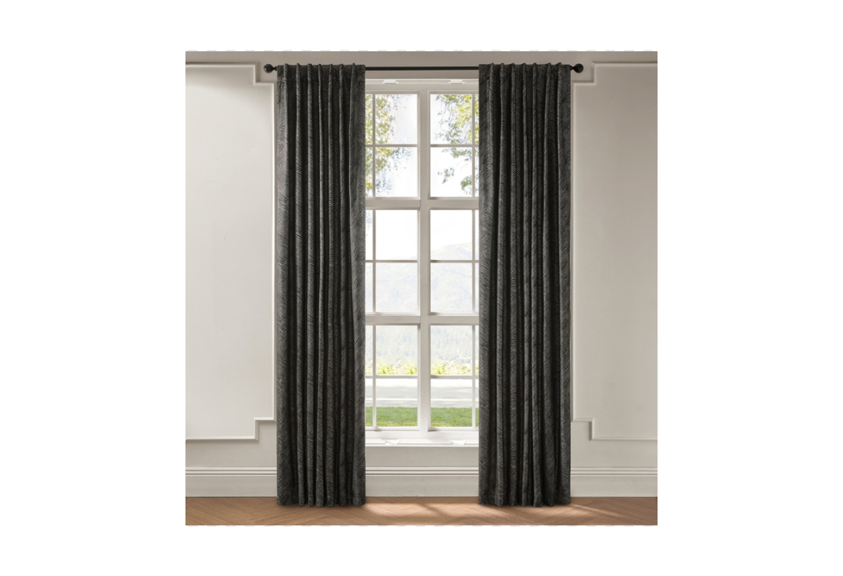 Click here for Z Gallerie Kenzo Curtain - Beige - Black prices