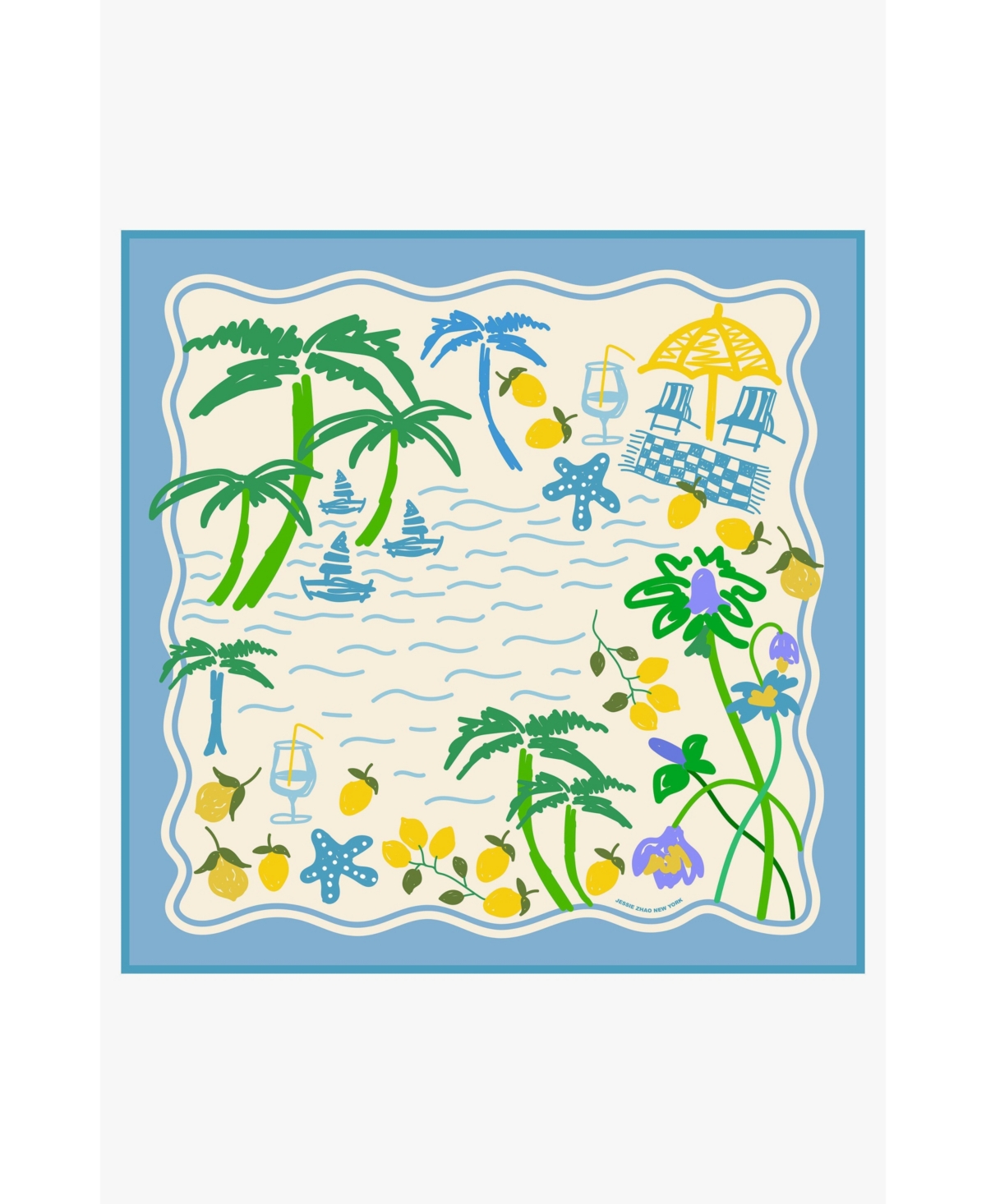 Click here for Jessie Zhao New York Capri Impression Double Sided... prices