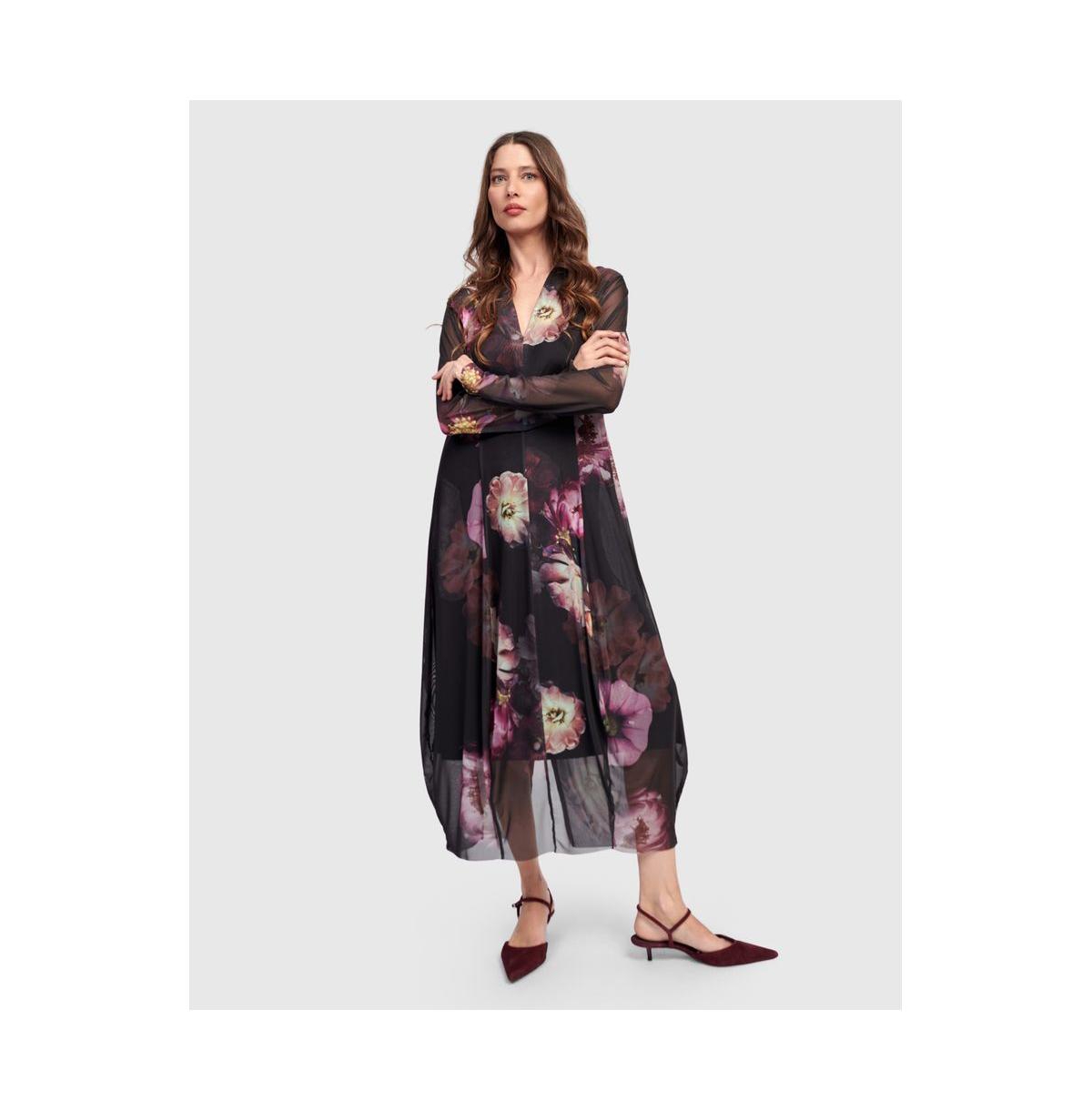 Click here for Alembika Womens Whitney Cocoon Dress - Bloom prices