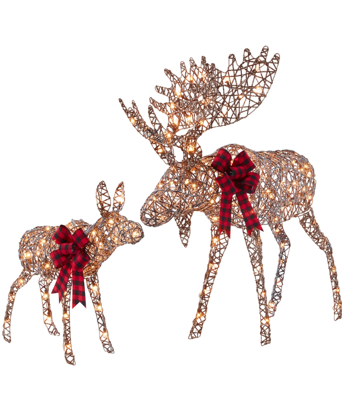 Click here for Best Choice Products 2-Piece Moose Family Lighted... prices