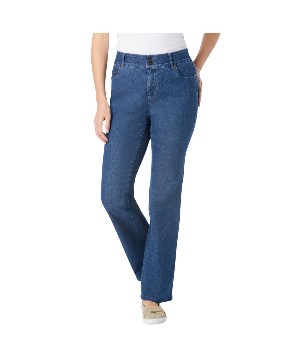 Click here for Woman Within Plus Size Tall Secret Solutions Tummy... prices