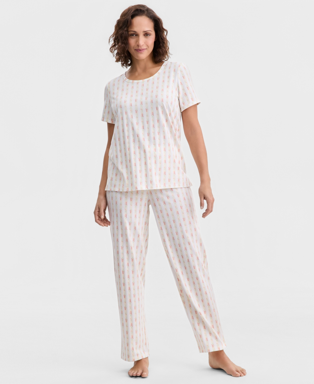 Click here for Charter Club Womens Short-Sleeve Pajama Set  Macys... prices