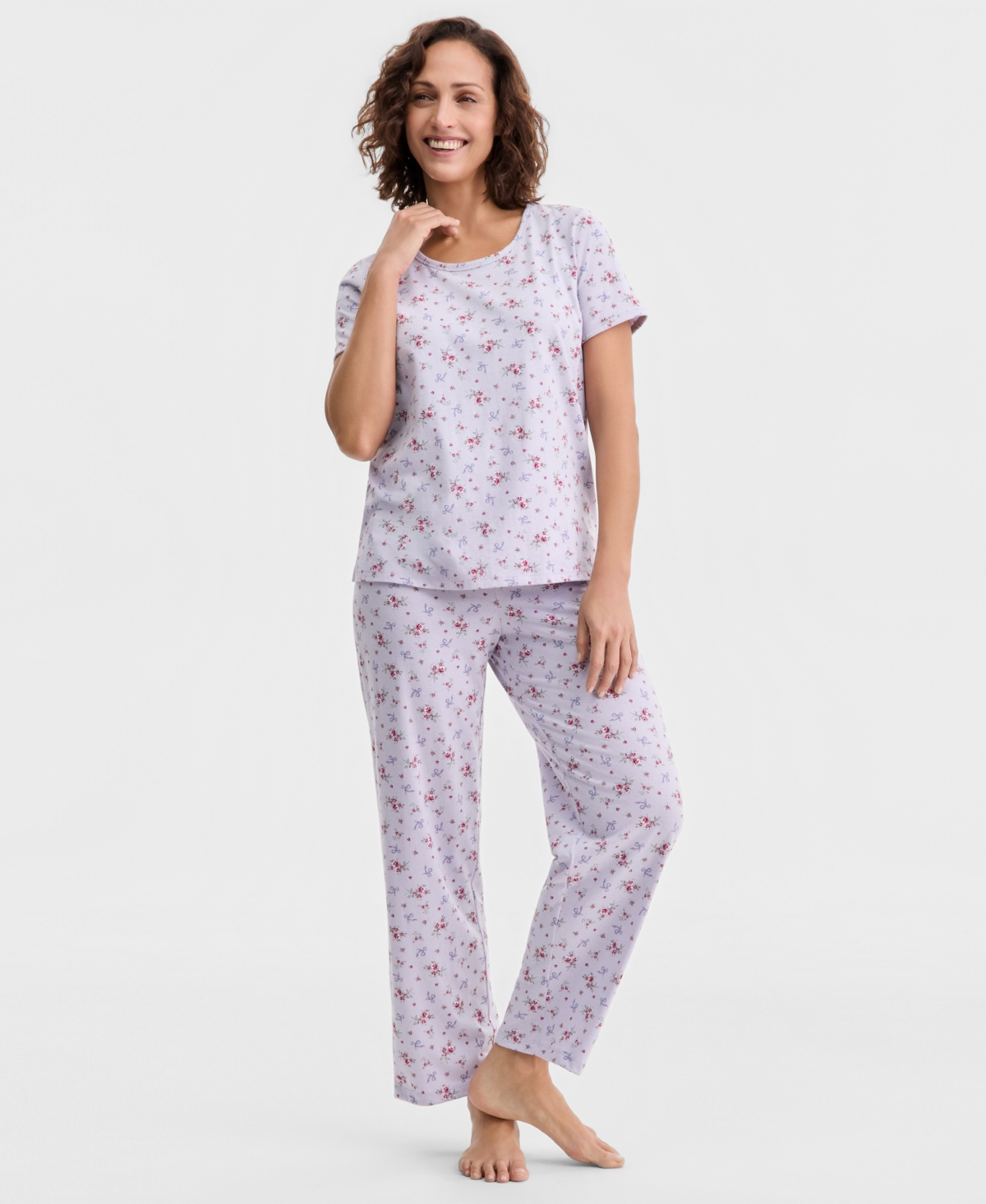 Click here for Charter Club Womens Short-Sleeve Pajama Set  Macys... prices