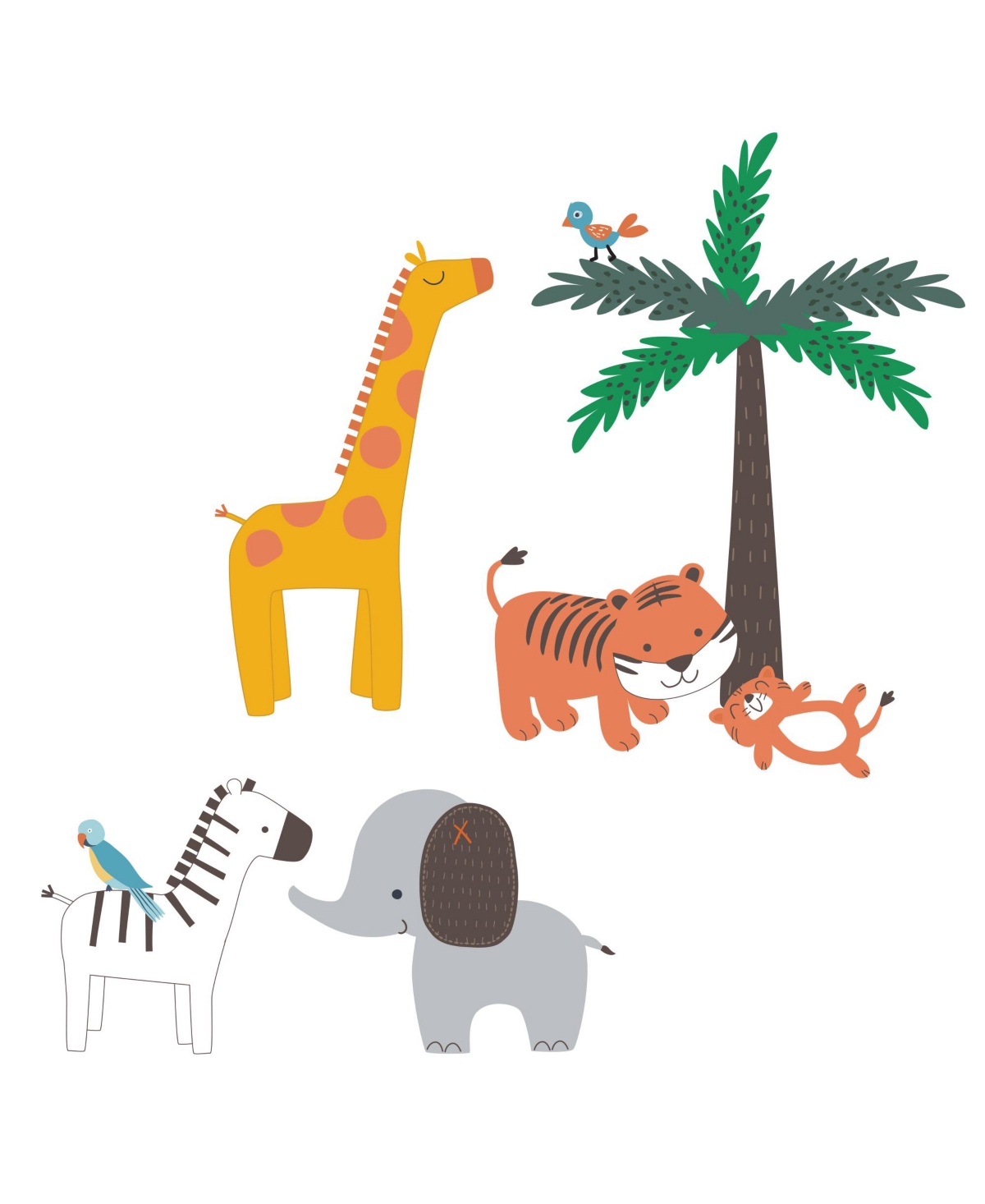 Click here for Bedtime Originals Lollipop Jungle Colorful Safari... prices