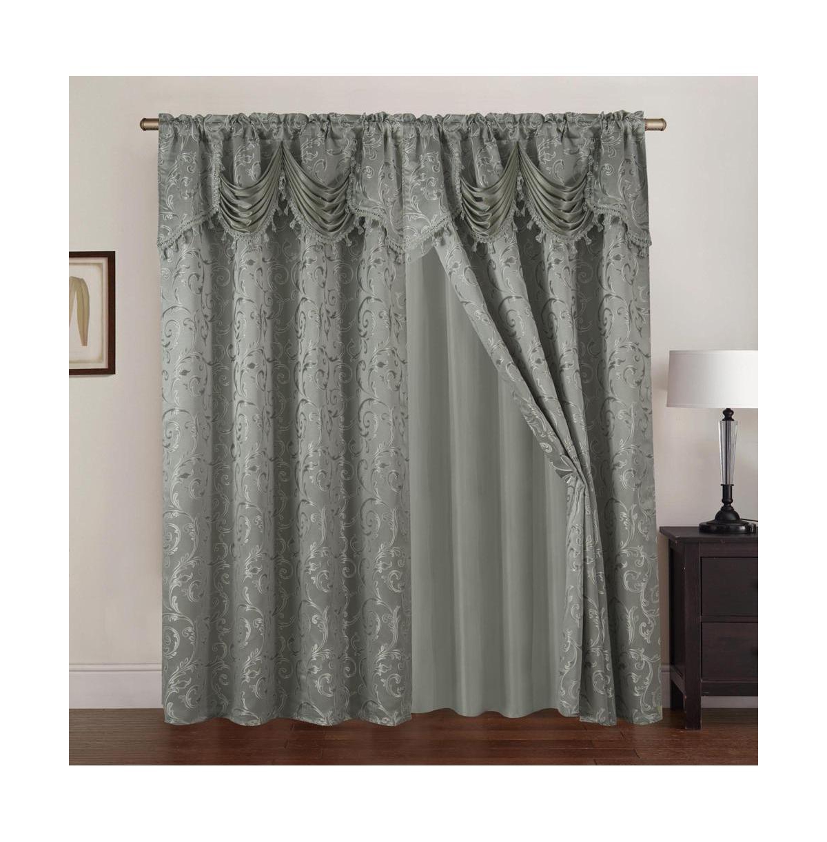 Click here for Franklin 2-Piece Rose Grommet Curtain 54" x 8... prices