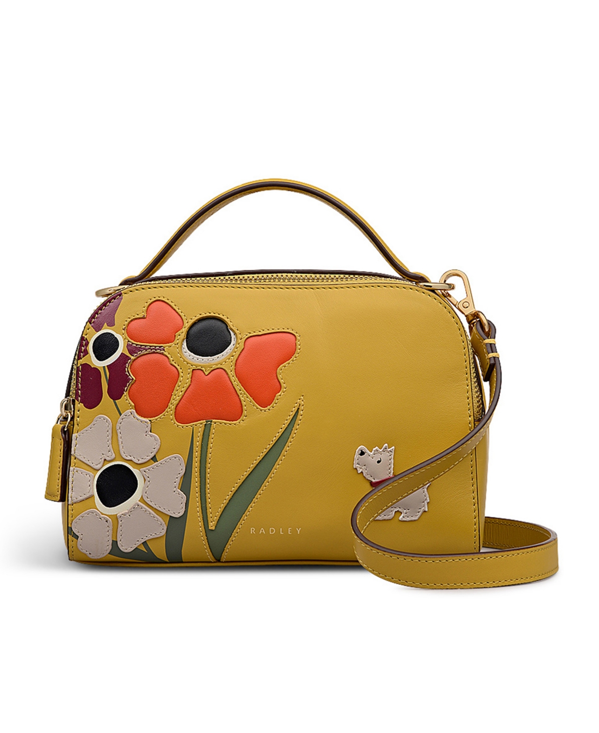 Click here for Radley London Floribunda Mini Zip Top Crossbody Ba... prices