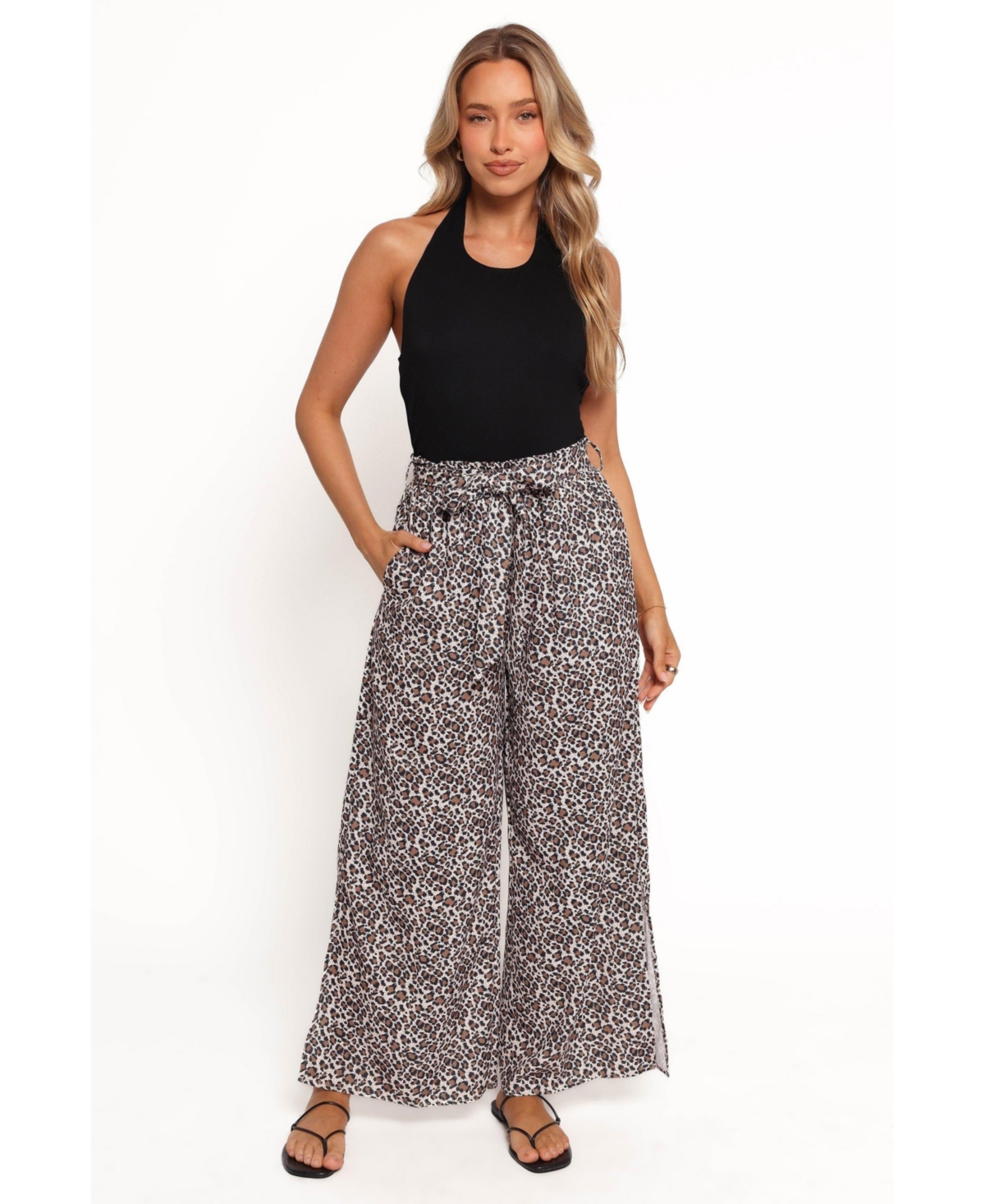 Click here for Petal and Pup Womens Florencia Pant - Leopard prices