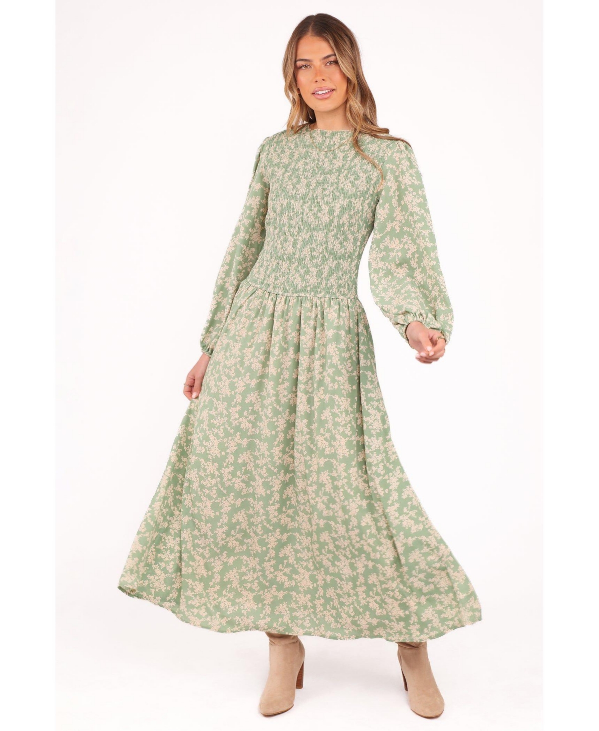 Click here for Petal and Pup Womens Ashara Long Sleeve Midi Dress... prices