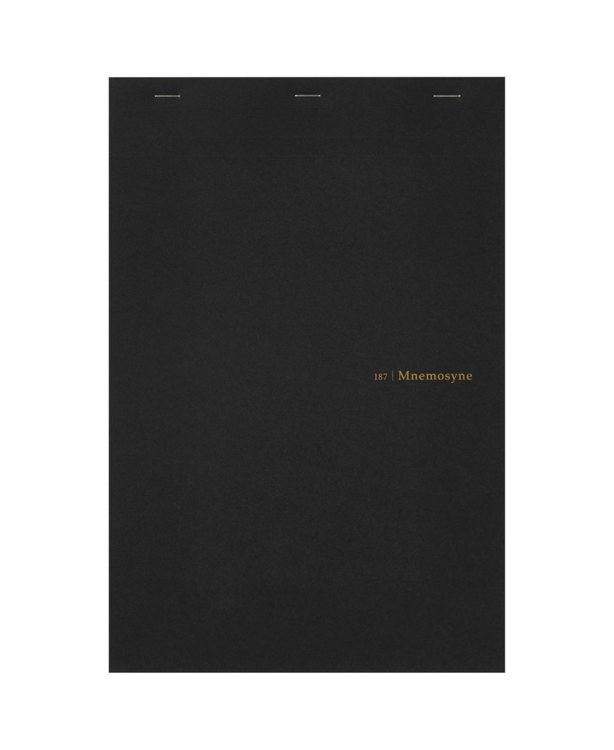 Click here for Maruman Notepad Mnemosyne Stapled A4 - Black prices