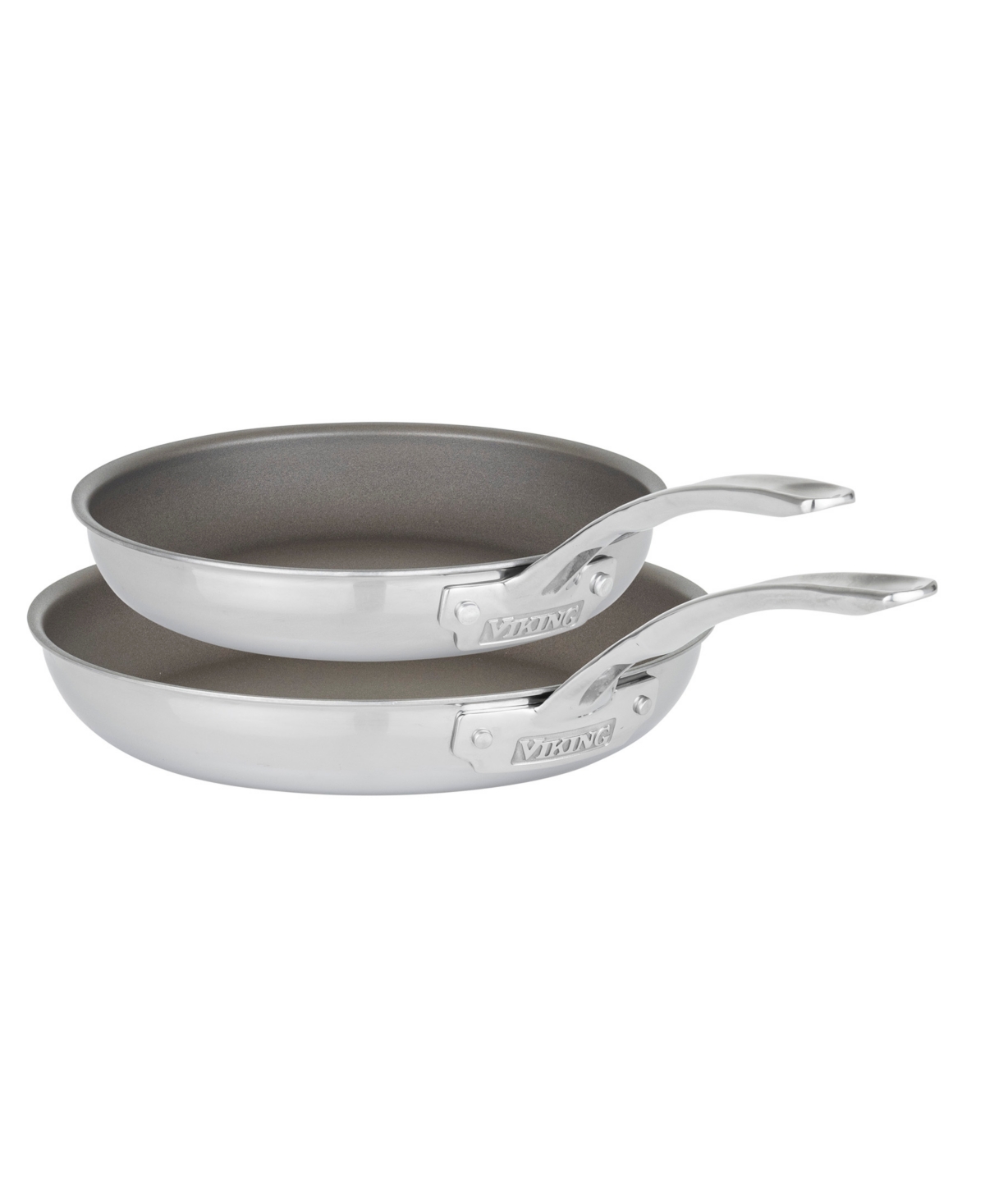 Click here for Viking Pure Glide Stainless Steel 2-Pc. Fry Pan Se... prices