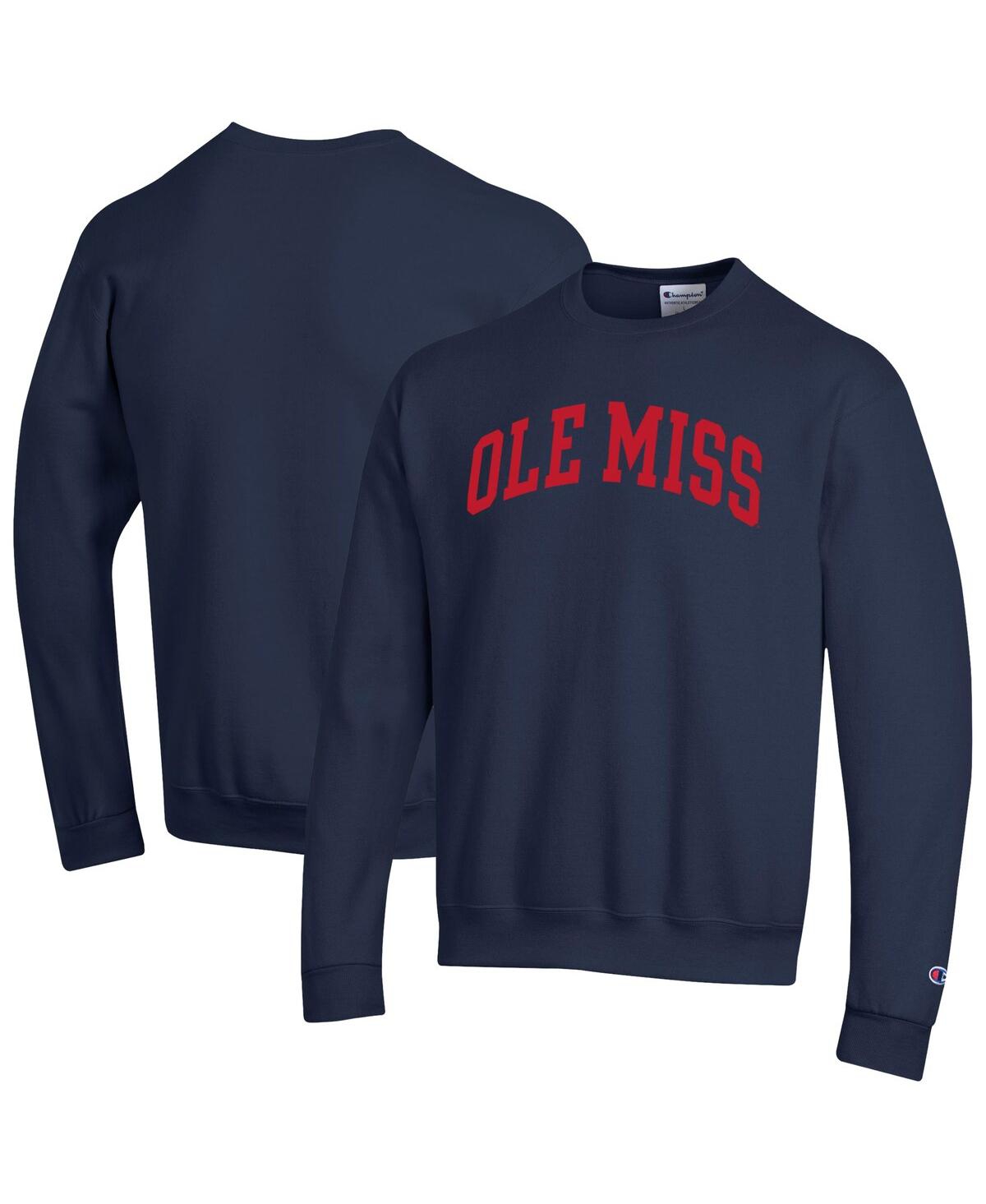 Click here for Champion Mens Navy Ole Miss Rebels Basic Arch Flee... prices
